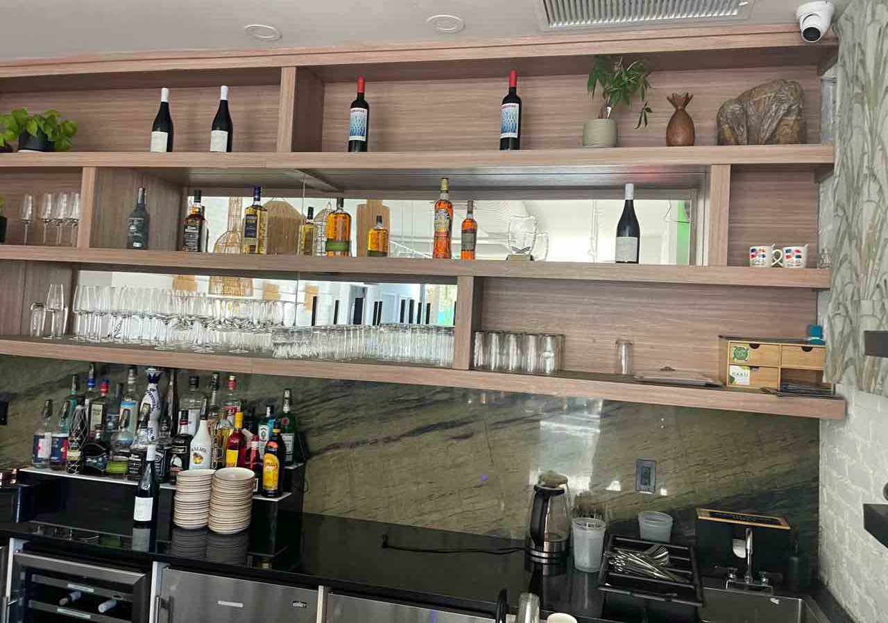 Custom Wall-to-Wall Back Bar System for Brooklyn Establishment ...